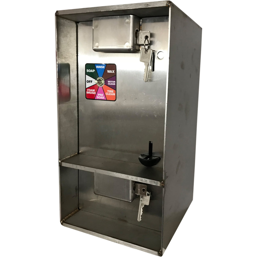 Surface mount coin meter with lock for 0.25$ - 1$ and 2$ | Airablo ...